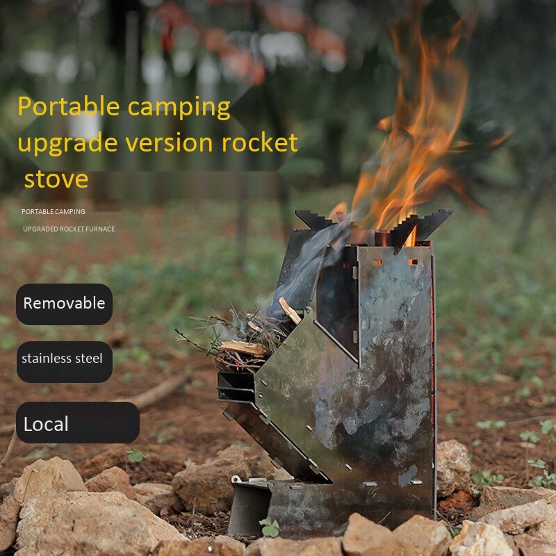 Camping Stove Lightweight Foldable Wood Burning Ro... – Grandado
