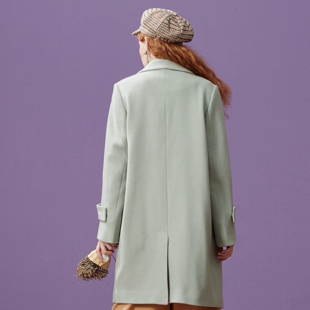 Metersbonwe Women woolen coat outerwear winter clo... – Grandado