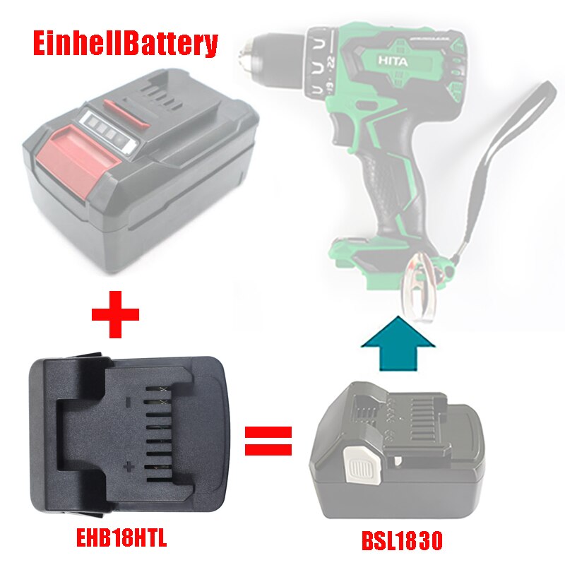 Convertisseur adaptateur pour Einhell, batterie Li... – Grandado