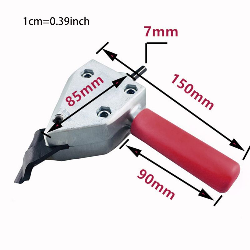 Sheet Metal Nibbler Cutter Tool Turbo Scissors Dri... – Vicedeal