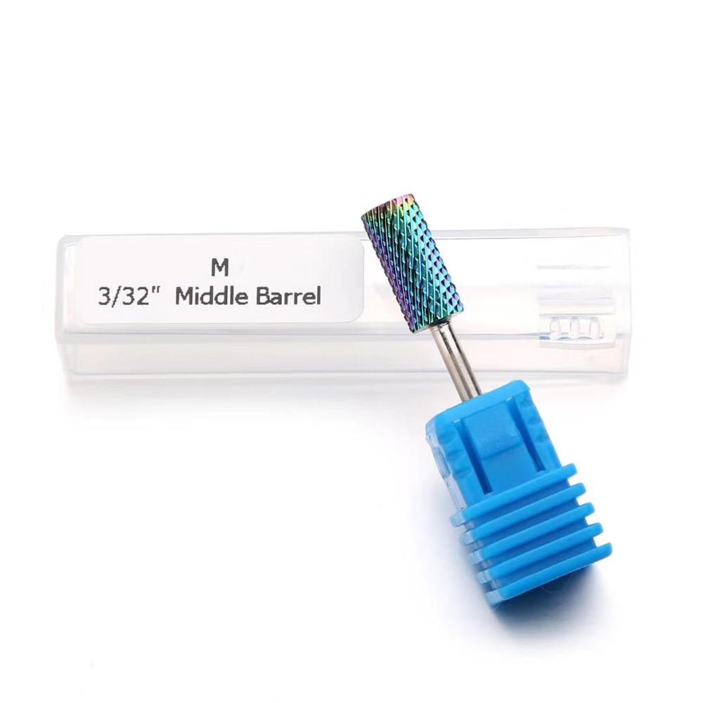 Grote Barrel Bit-Cross Cut-Regenboog Tungsten Carb... – Grandado