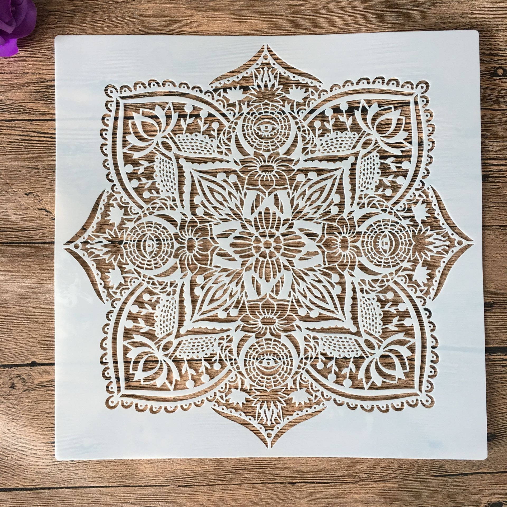 30*30Cm Diy Stencil Schilderen Template Retro Patr... – Vicedeal