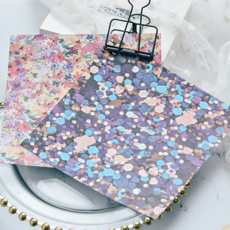 Gradient Watercolor Handmade Junk Journal Material... – Grandado