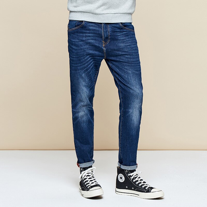 【Kuegou autumn winter jeans South Korean style sli... – Grandado