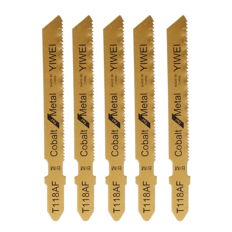 5 Pcs HCS T118AF Jig Zaagbladen Hout Metaal Snelle... – Vicedeal