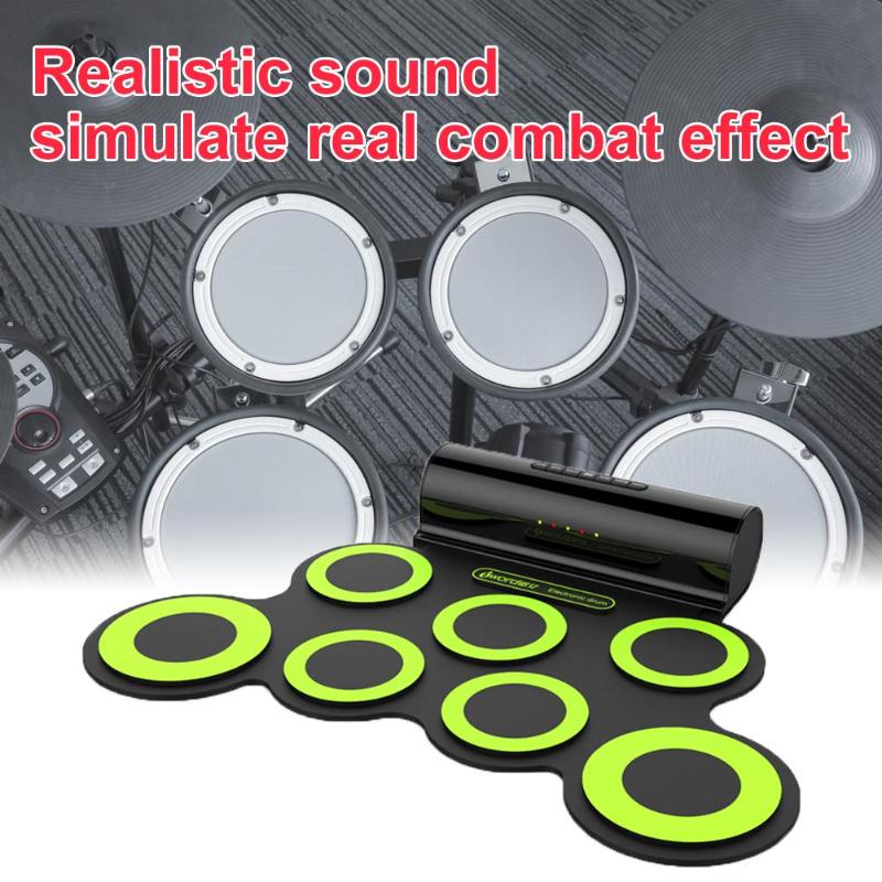 Portable Mini USB Electronic Drum Desktop Musical ... – Grandado