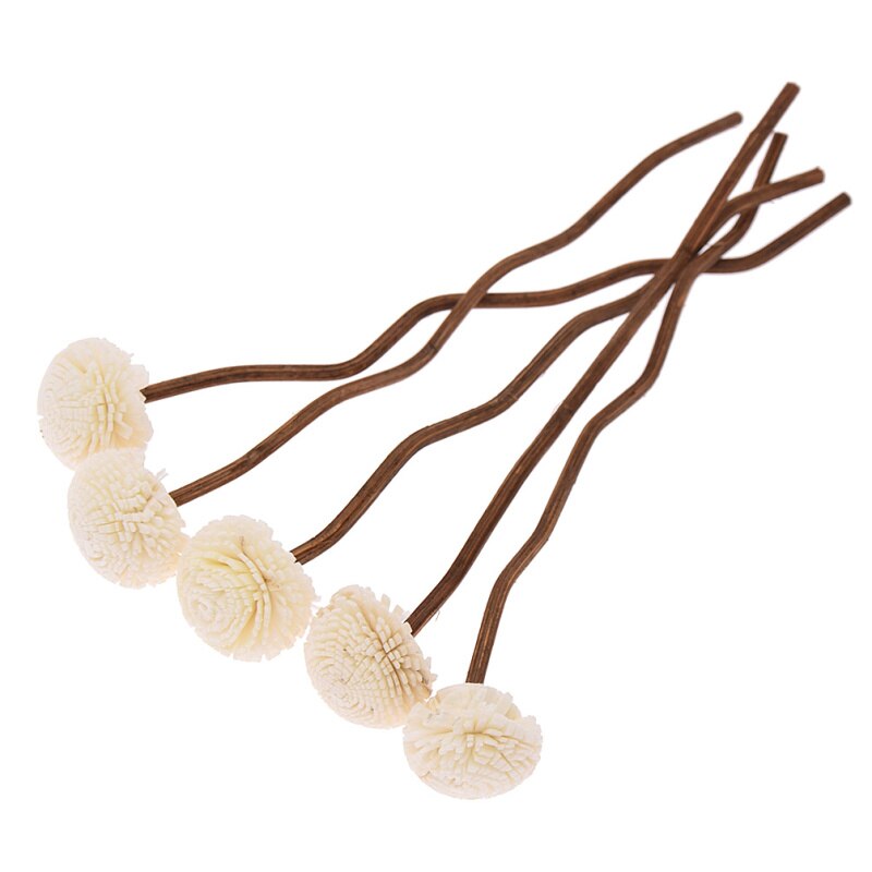 5pcs Wavy Rattan Reeds Through Flowers Diffusers A... – Grandado