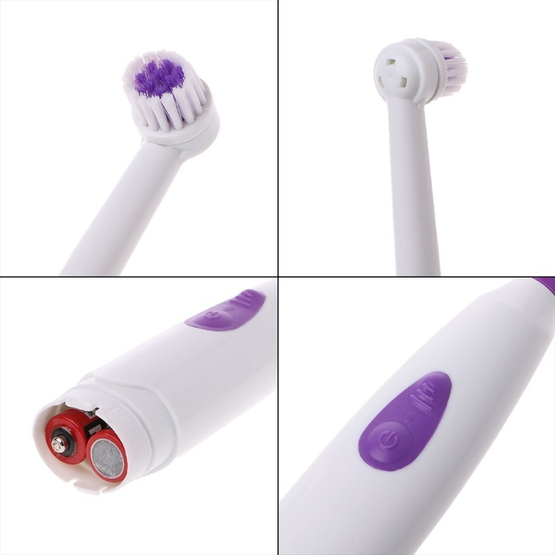 Electric toothbrush waterproof rotary two soft bri... – Grandado