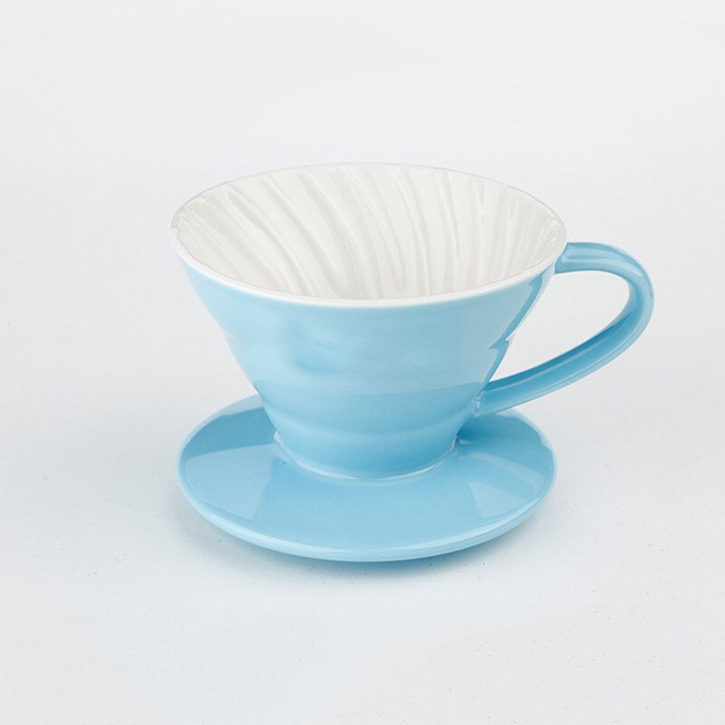 Ceramic Coffee Dripper Engine V60 Style Coffee Dri... – Grandado