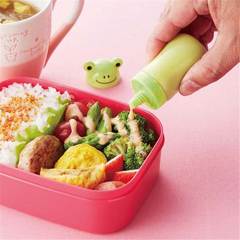35ml Lovely Frog Tomato Ketchup Bottle Portable Sm... – Grandado