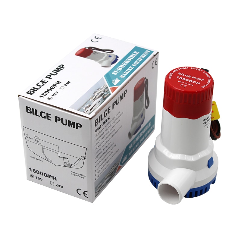 12/24V Bilge Pomp Hoge Flow Dompelpomp Elektrische... – Grandado