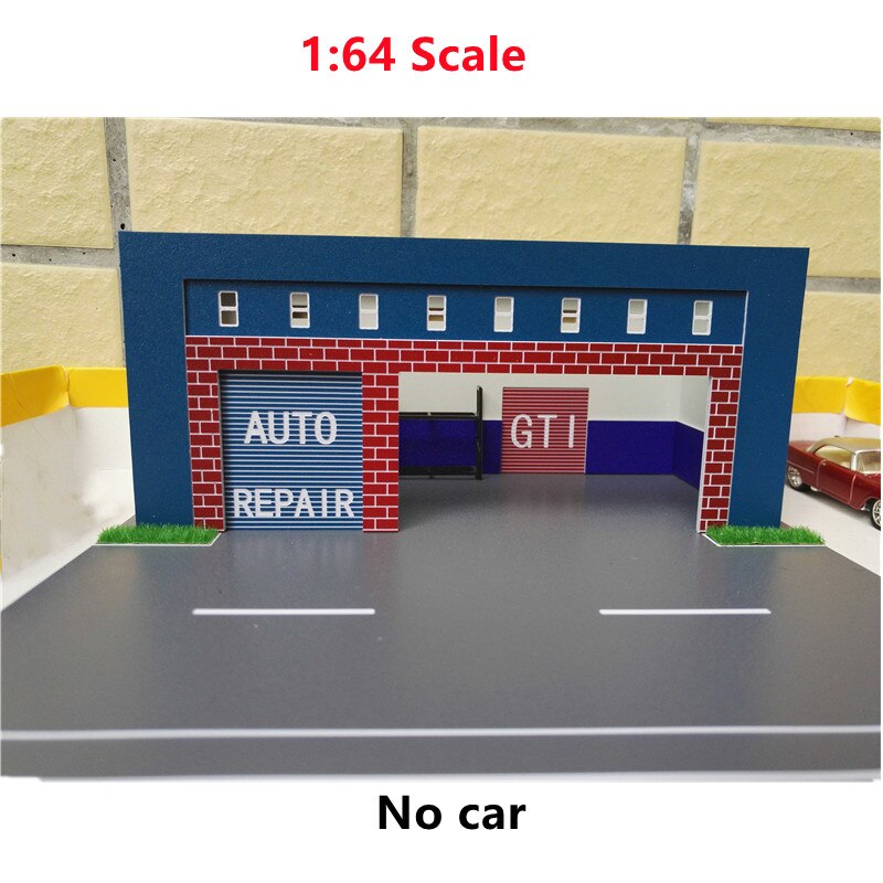 1:64 Scale Car Repair Shop Building Sand Table Dec... – Grandado