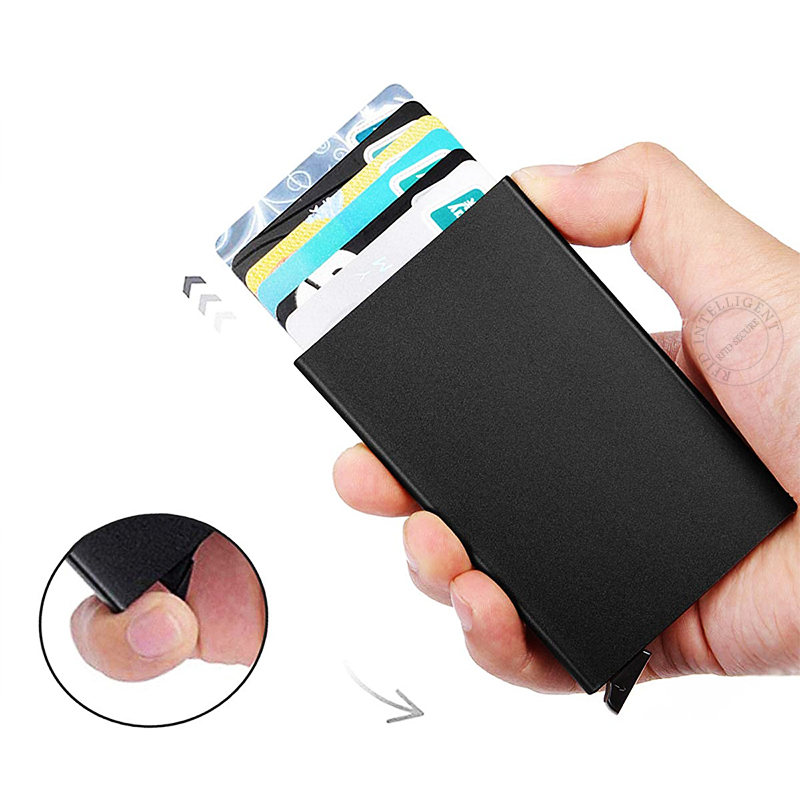 Credit Card Holder Wallet RFID Card Protection Met... – Grandado