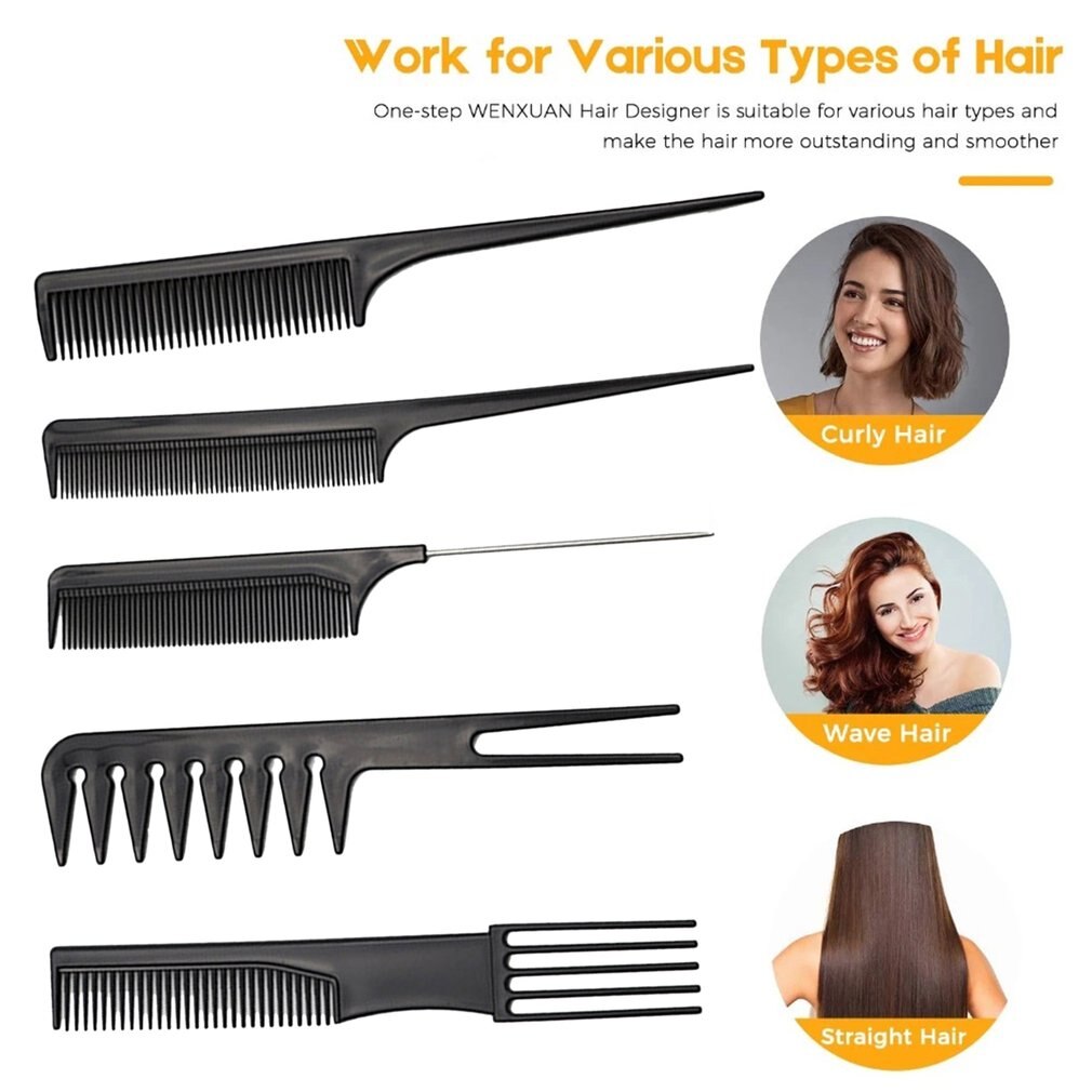 Hair Comb Portable Size 10PCS/SET Plastic Salon Ha... – Grandado