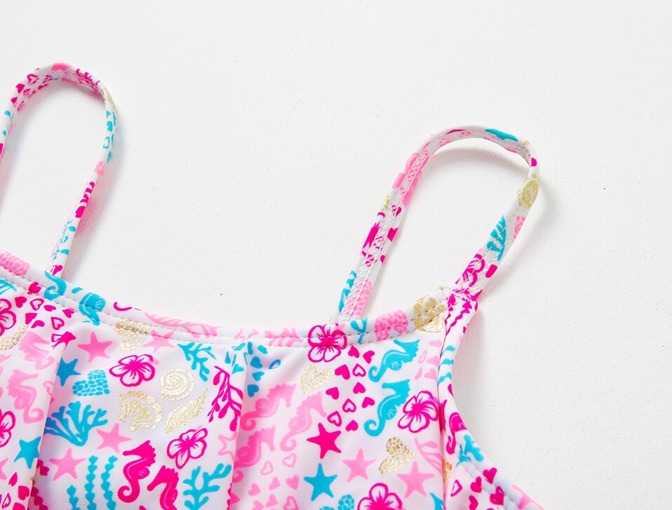 5-14Y Kids Bikini set Two pieces Girls Swimsuit Ch... – Grandado