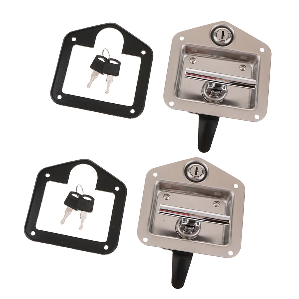 2Pack Toolbox Lock Stainless Door Trailer RV Latch... – Vicedeal