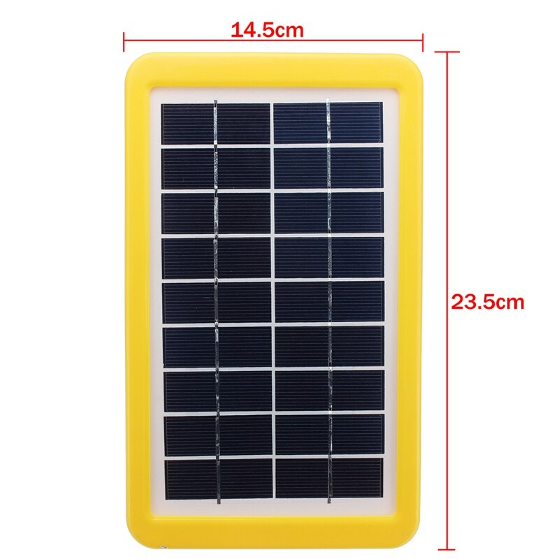 Leory Solar Panel Portable Home Outdoor DC 9V 3W S... – Grandado