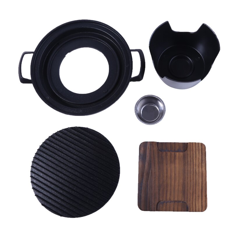 Mini BBQ Grill Japanese Alcohol Stove One Person H... – Grandado