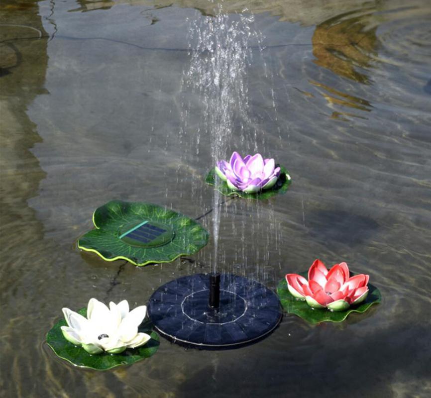 Mini Solar Fountain Solar Water Fountain Garden Po... – Grandado