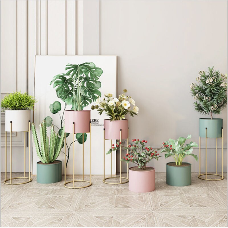 Nordic living room flower rack, indoor balcony flo... – Vicedeal