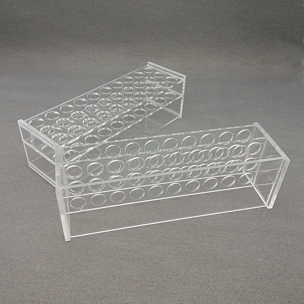 1pcs Clear Organic glass Test Tube Rack Testing Tu... – Vicedeal