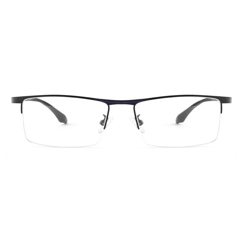 Glasses Frame Half Rimless Optical Eyeglasses Fram... – Vicedeal