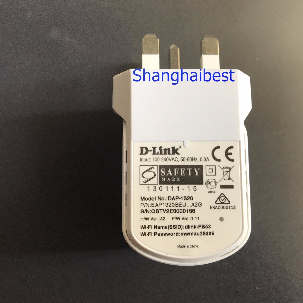 DAP-1320 300 Mbps WiFi Range Extender Draadloze Si... – Vicedeal