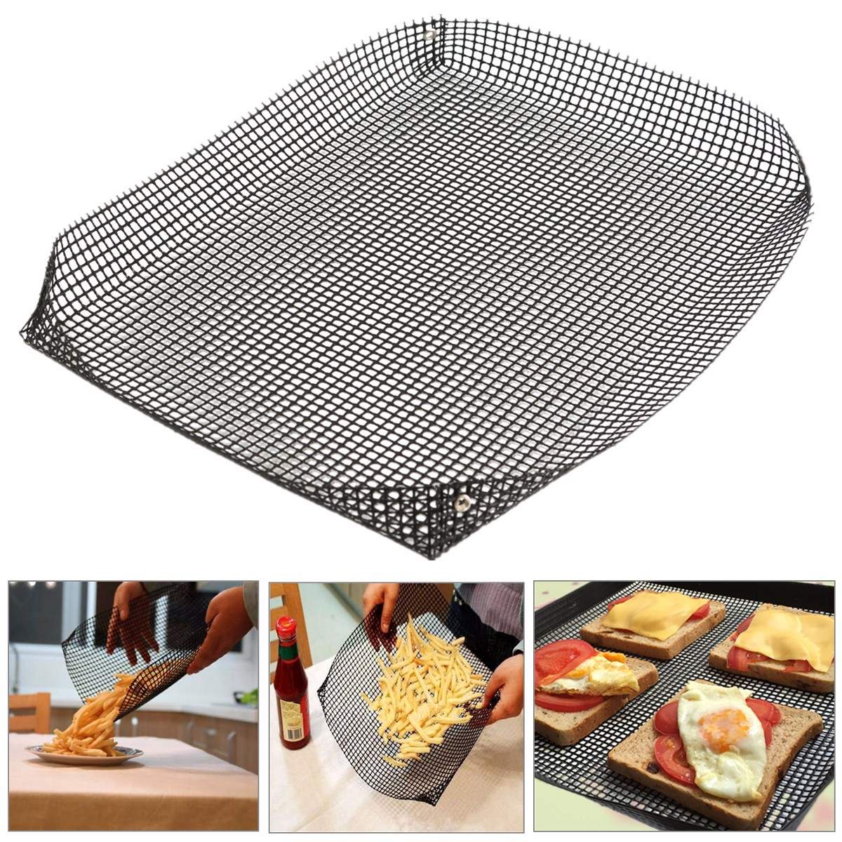 Herbruikbare non-stick Chip Mesh Oven Bakken Lade ... – Grandado