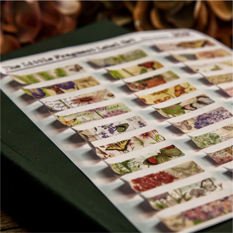 2 Stks/pak Vintage Stickers Label Collage Bullet J... – Vicedeal