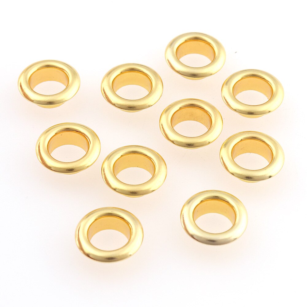 200 sett messing eyelets med gjennomføringshull 8m... – Grandado