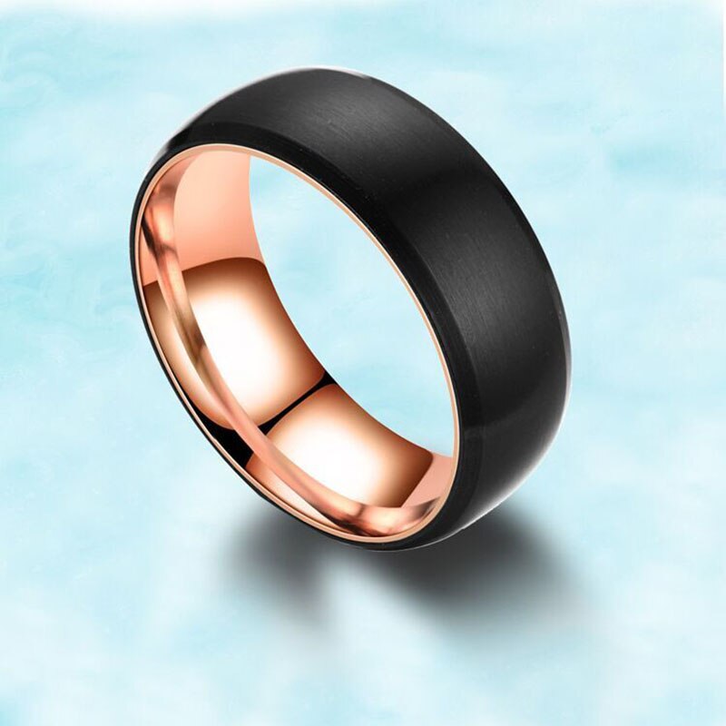 Yoiumit Rose Gouden Ring Sferische Roestvrij Staal... – Grandado