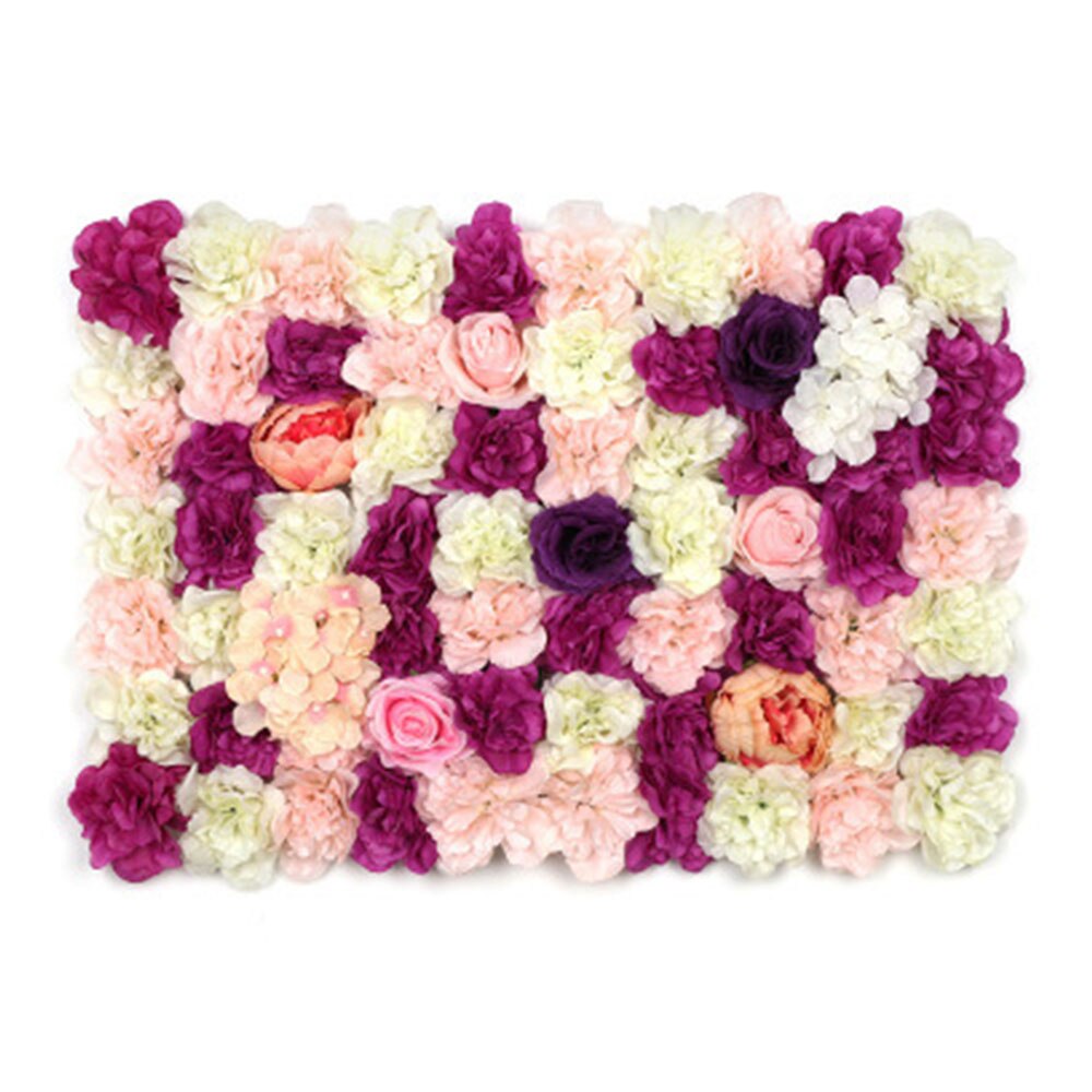 DIY Wedding Decoration Artificial Flower Wall Pane... – Vicedeal