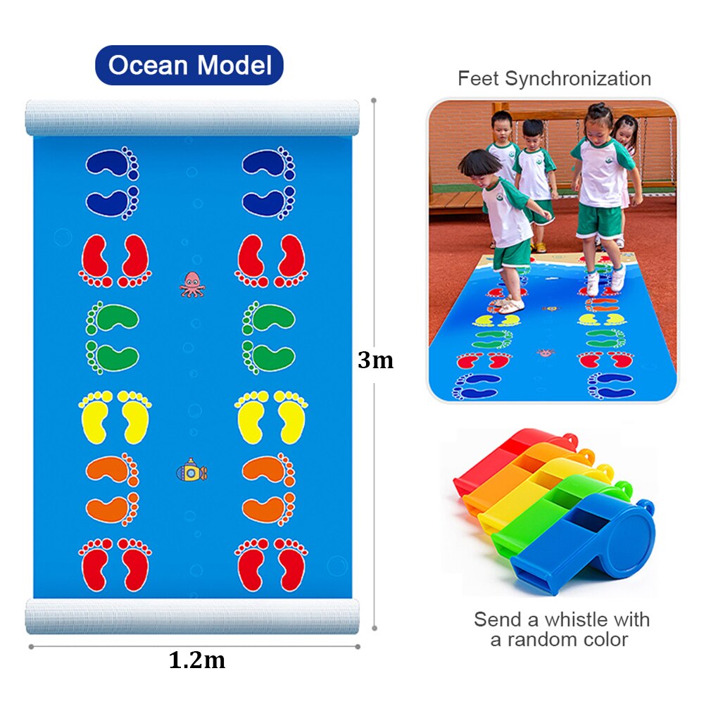 Kid Hopscotch Play Mat Carpet Baby Sport Jumping R... – Grandado