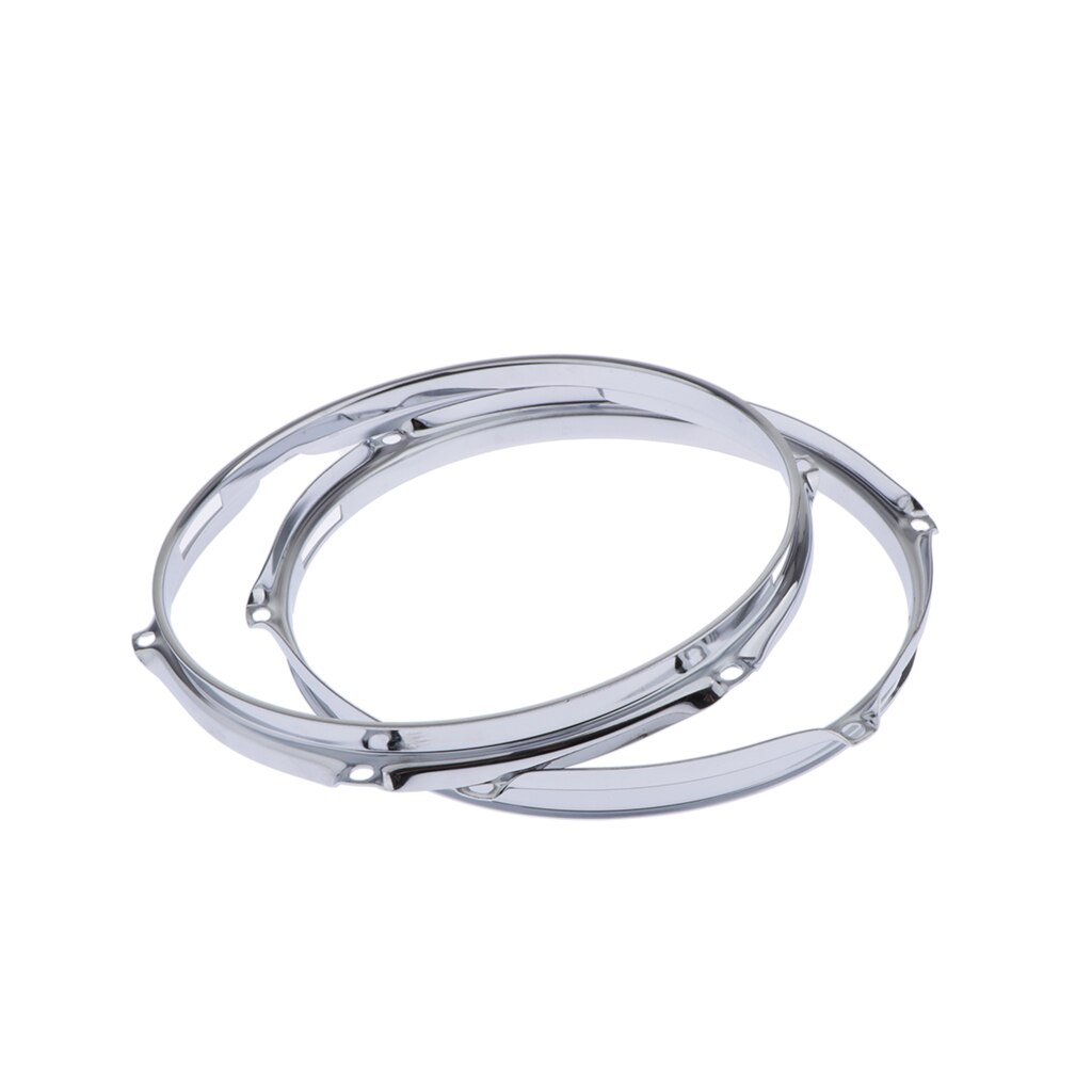 Die Cast Snare Drum Hoop Set Pair 10" 6-Hole 1.5mm... – Grandado