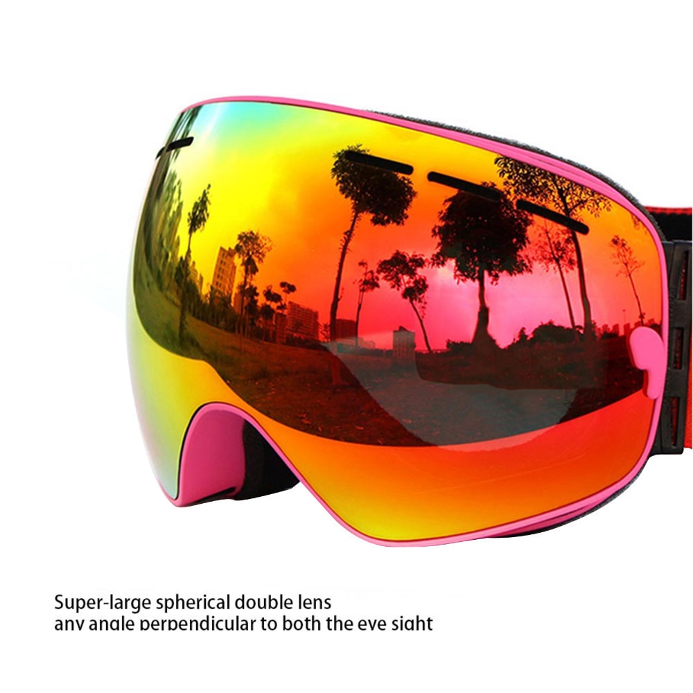COPOZZ Ski Goggles Double Layers UV400 Anti-fog Bi... – Grandado