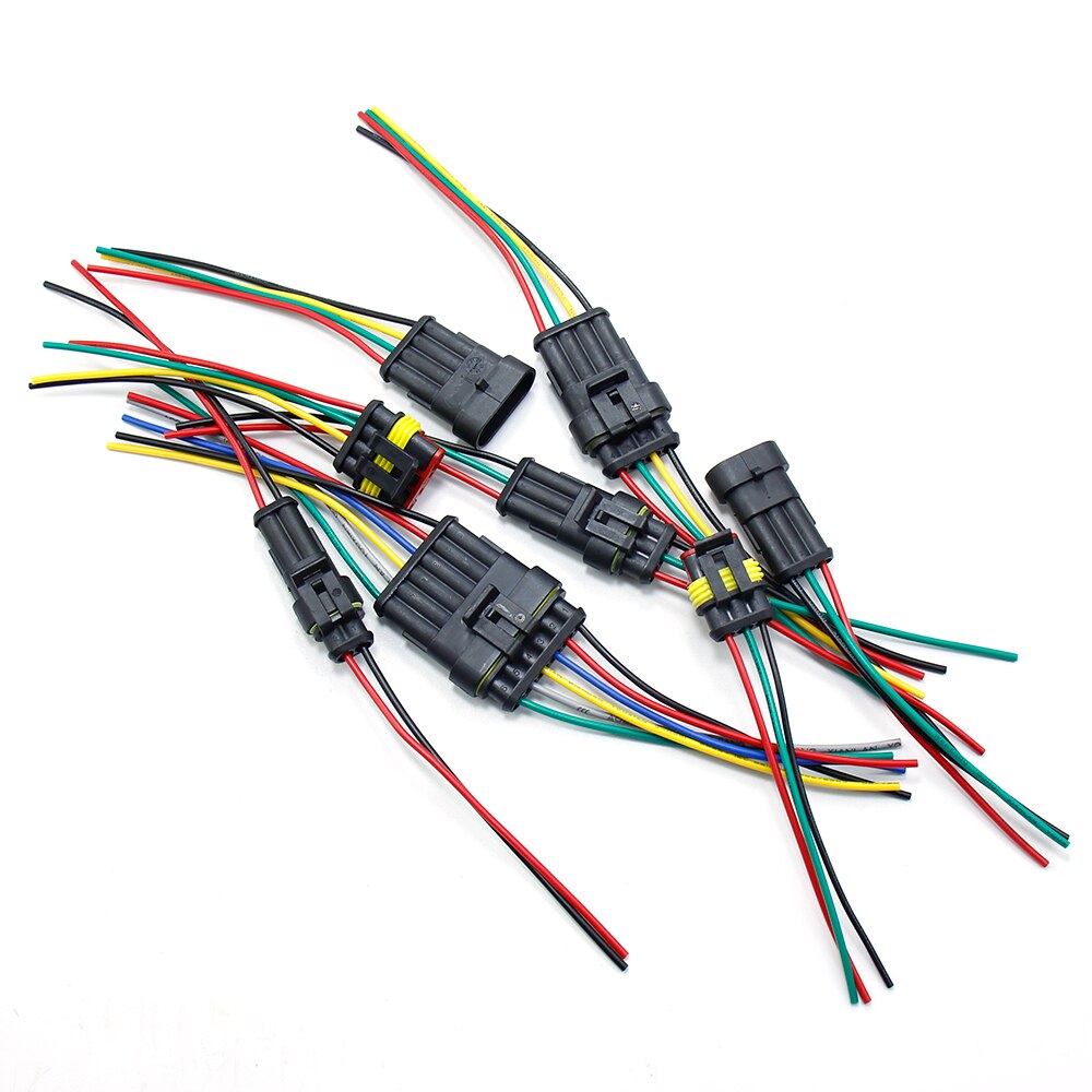 2 3 4 6Pin Way Mixed AMP Super Seal Waterproof Ele... – Grandado