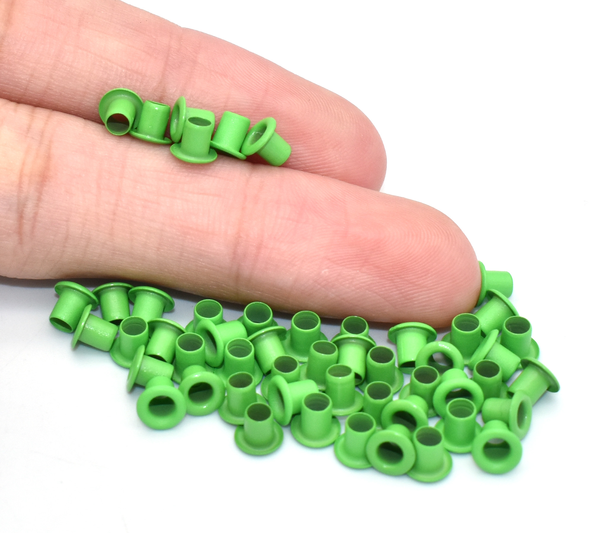 Groene Oogje Grommets 2Mm Grommets Metalen Oogje M... – Grandado
