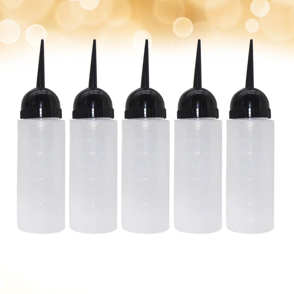 5pcs 260ml Hair Dye Bottles Refillable Oblique Noz... – Vicedeal