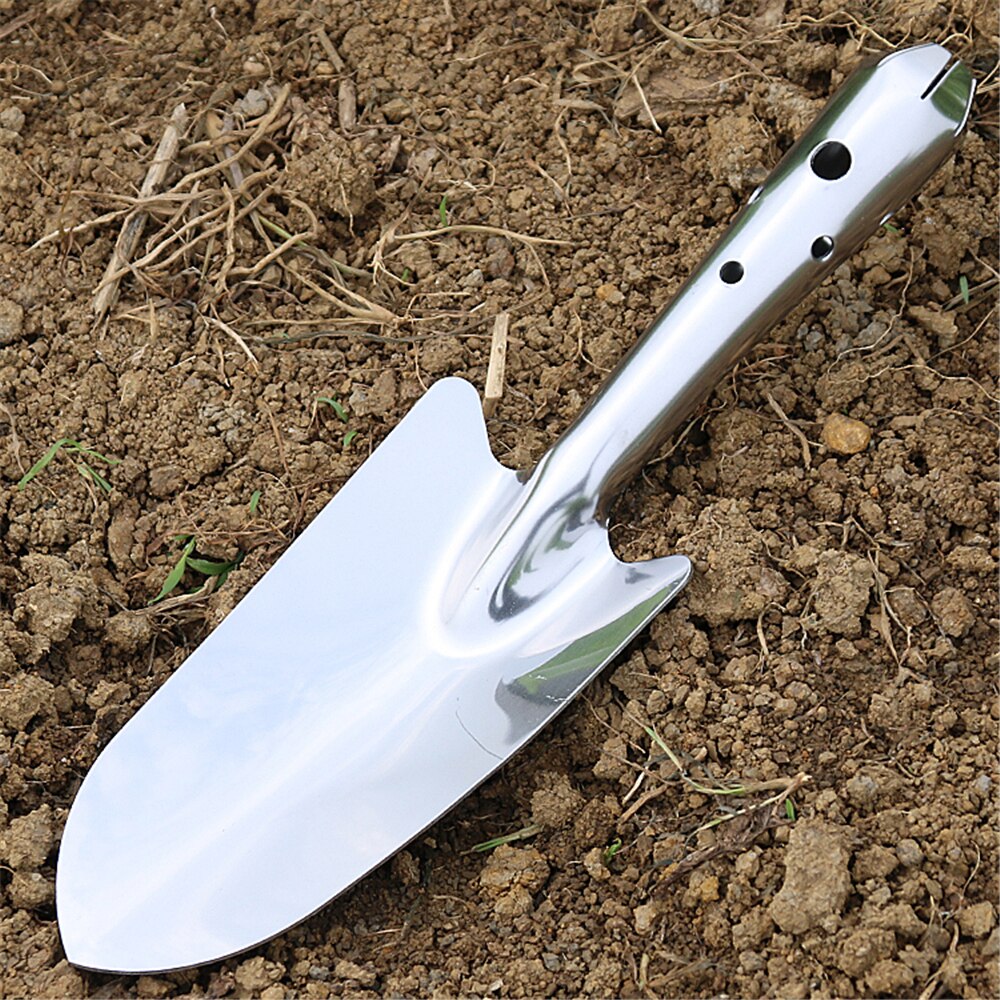 Stainless steel planting shovel garden bonsai tool... – Grandado