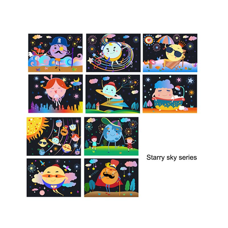 Craft Kits For Children DIY Colorful Scraping Pain... – Grandado