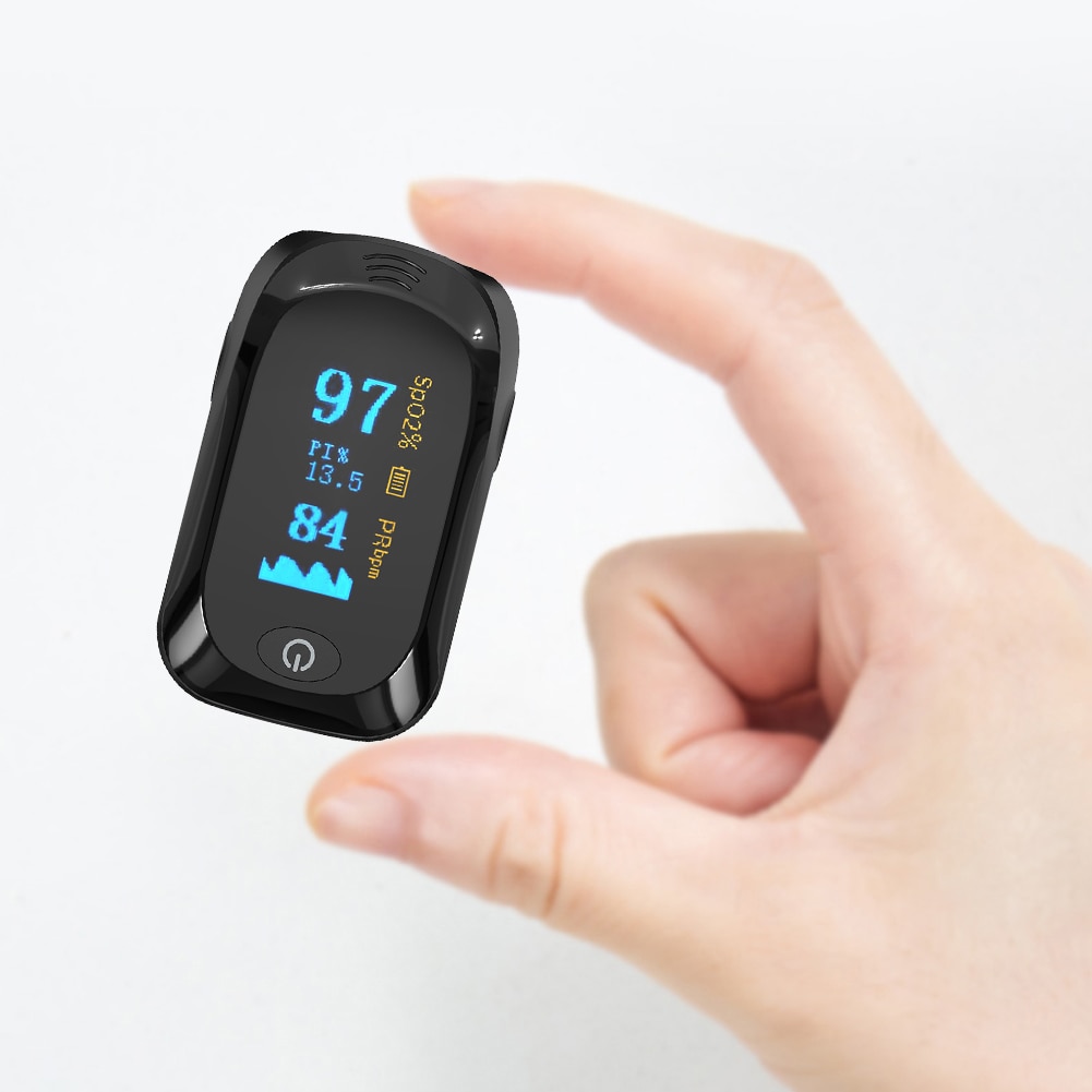 Portable Fingertip Pulse Oximeter Blood Oxygen Sat... – Vicedeal