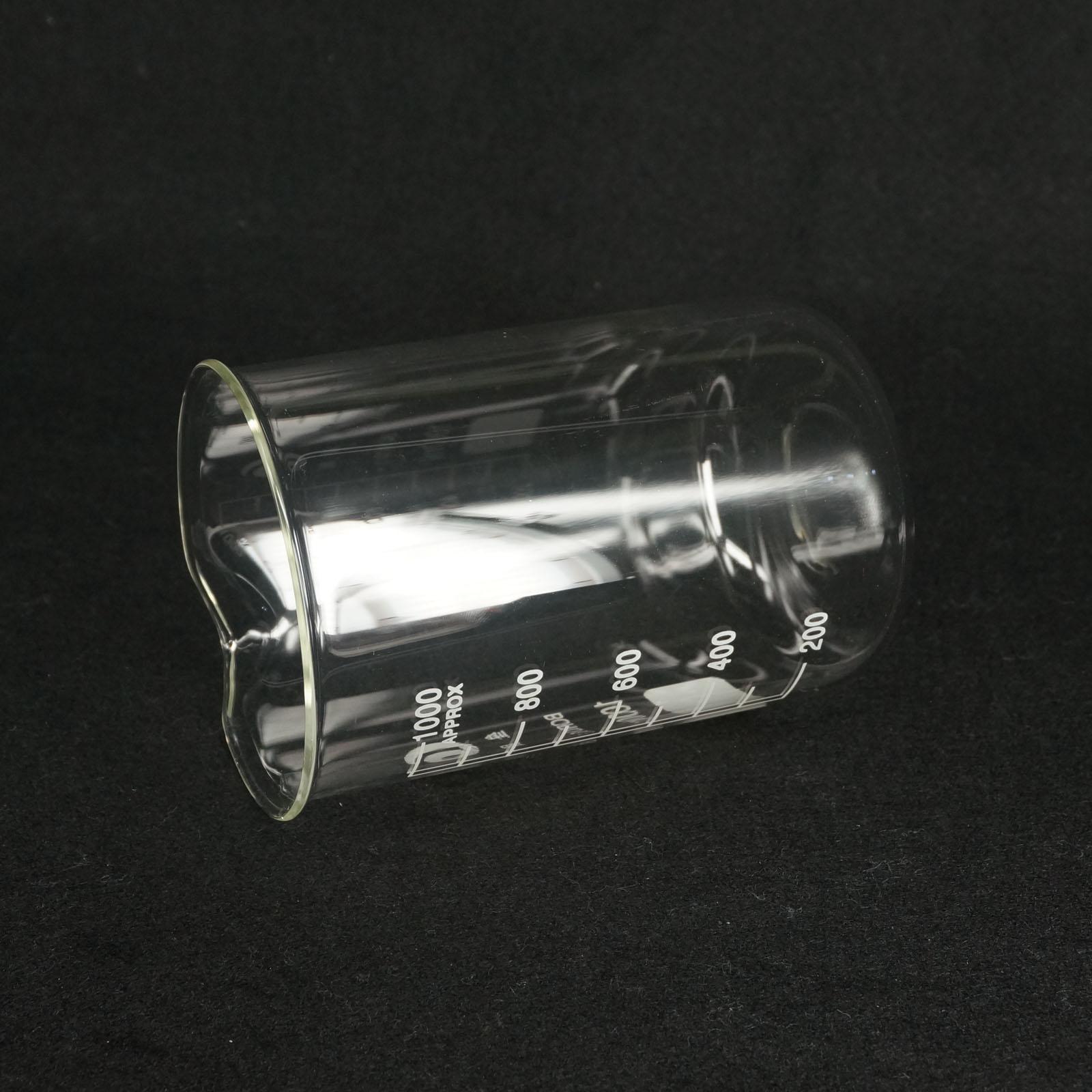 1000ML Low Form Beaker Chemistry Lab G3.3 Borosili... – Vicedeal