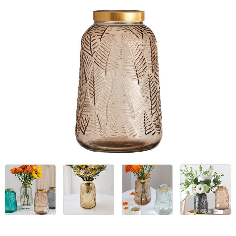 1pc Glass Craft Vase Desktop Vase Plant Container ... – Grandado