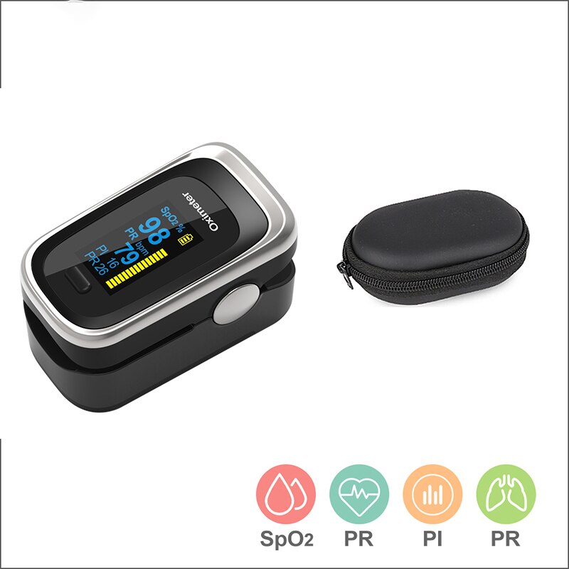 Finger Pulse Oled Oximeter SPO2 Pr Pi Rr Bloed Zuu... – Grandado
