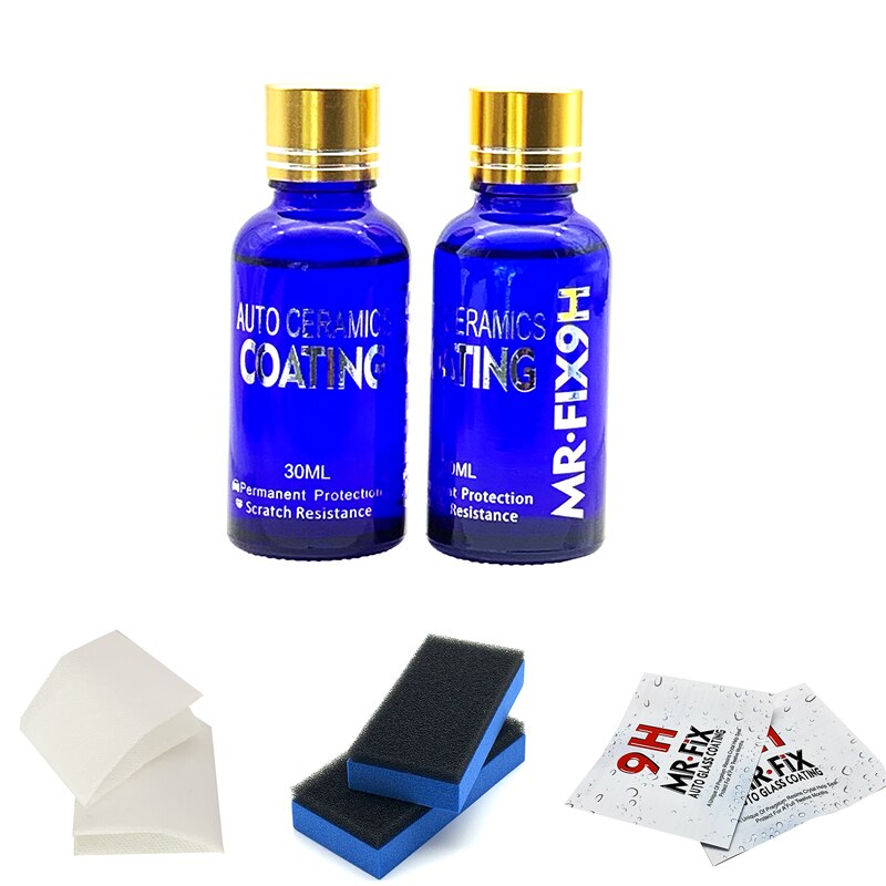 2PCS 9H Car Liquid Ceramic Coat Super Hydrophobic ... – Grandado
