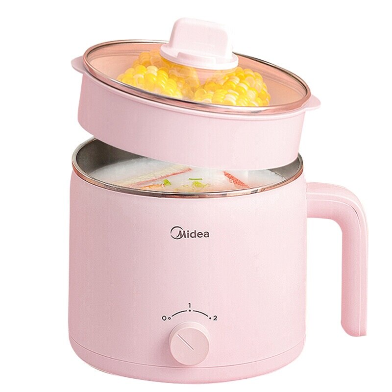220V 1.2L Electric Pot Mini Stainless Steel Inner ... – Vicedeal