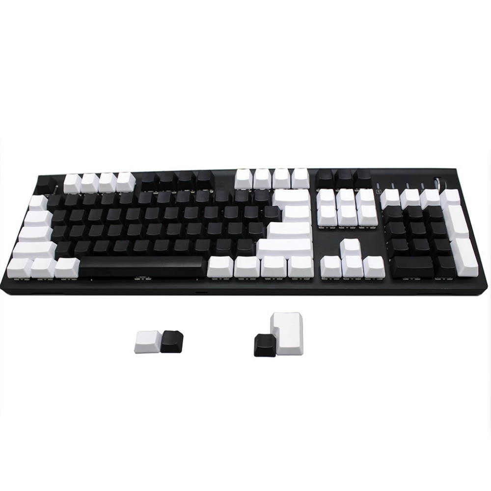 YMDK 104 Blank ANSI ISO White Black Mixed PBT OEM ... – Grandado