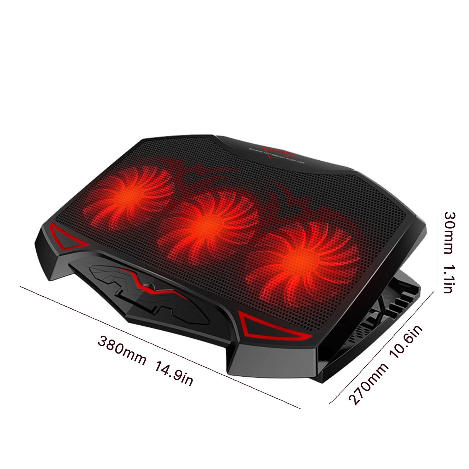 Heat Sink Laptop Cooler Cooling Pad Slim Portable ... – Vicedeal