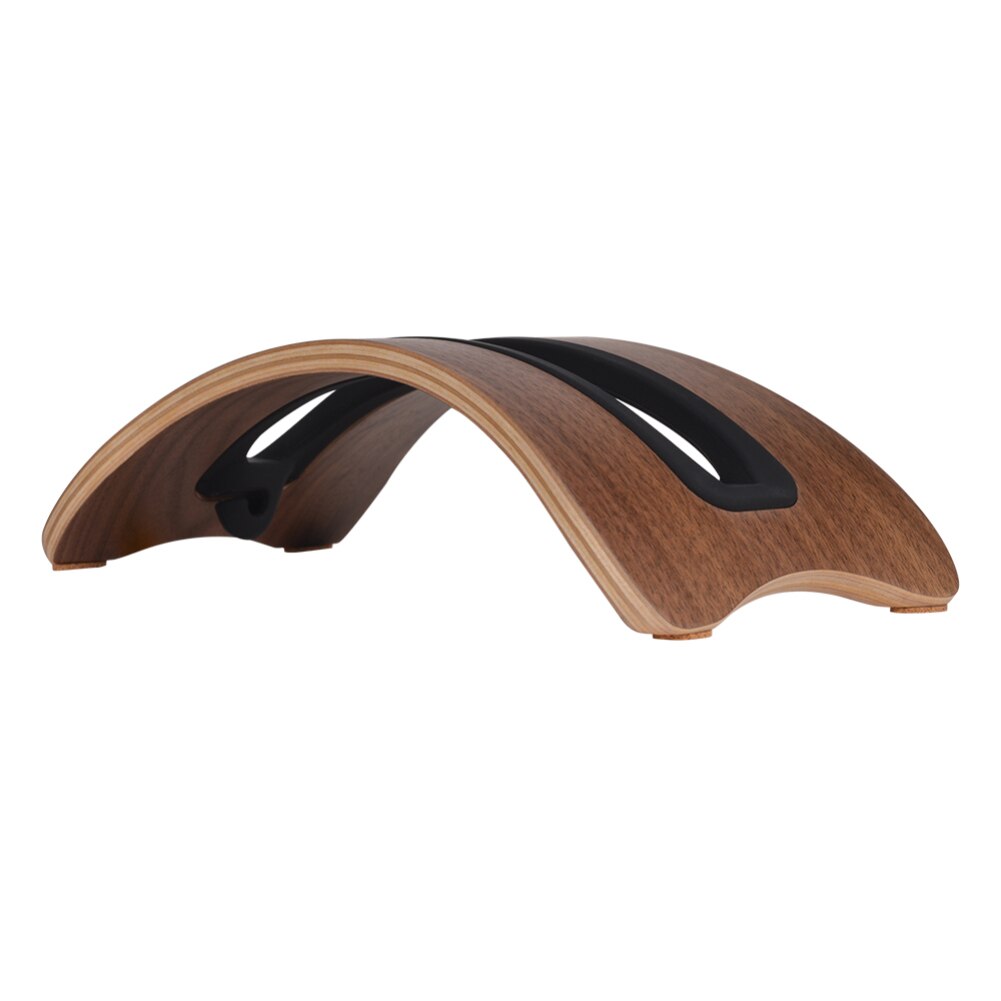 Black Walnut Wood Wooden Vertical Laptop Desktop S... – Vicedeal