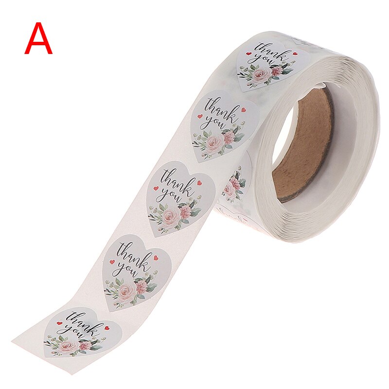 500 Stuks Dank U Kraft Verpakking Seal Seals Stick... – Grandado